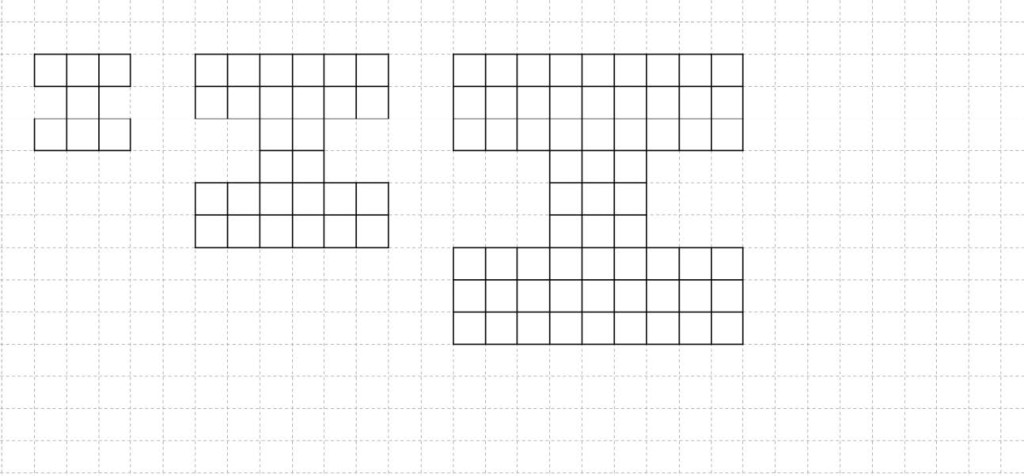 T-Block Visual Pattern | mrmillermath