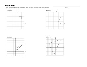 Rotations Worksheet | mrmillermath