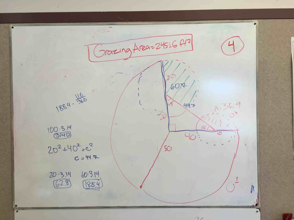 Grazing Goat Problems (Sector Area / Trig) | mrmillermath